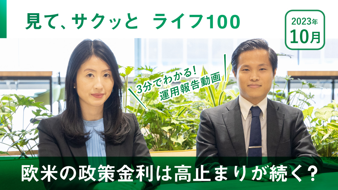 HSBC世界資産選抜 見て、サクッとライフ100